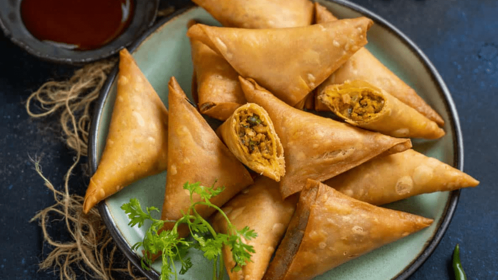 Crispy Keema Samosas With Yogurt Dip - A Perfect Recipe To Get Your Snack Fix - Indian Food ...