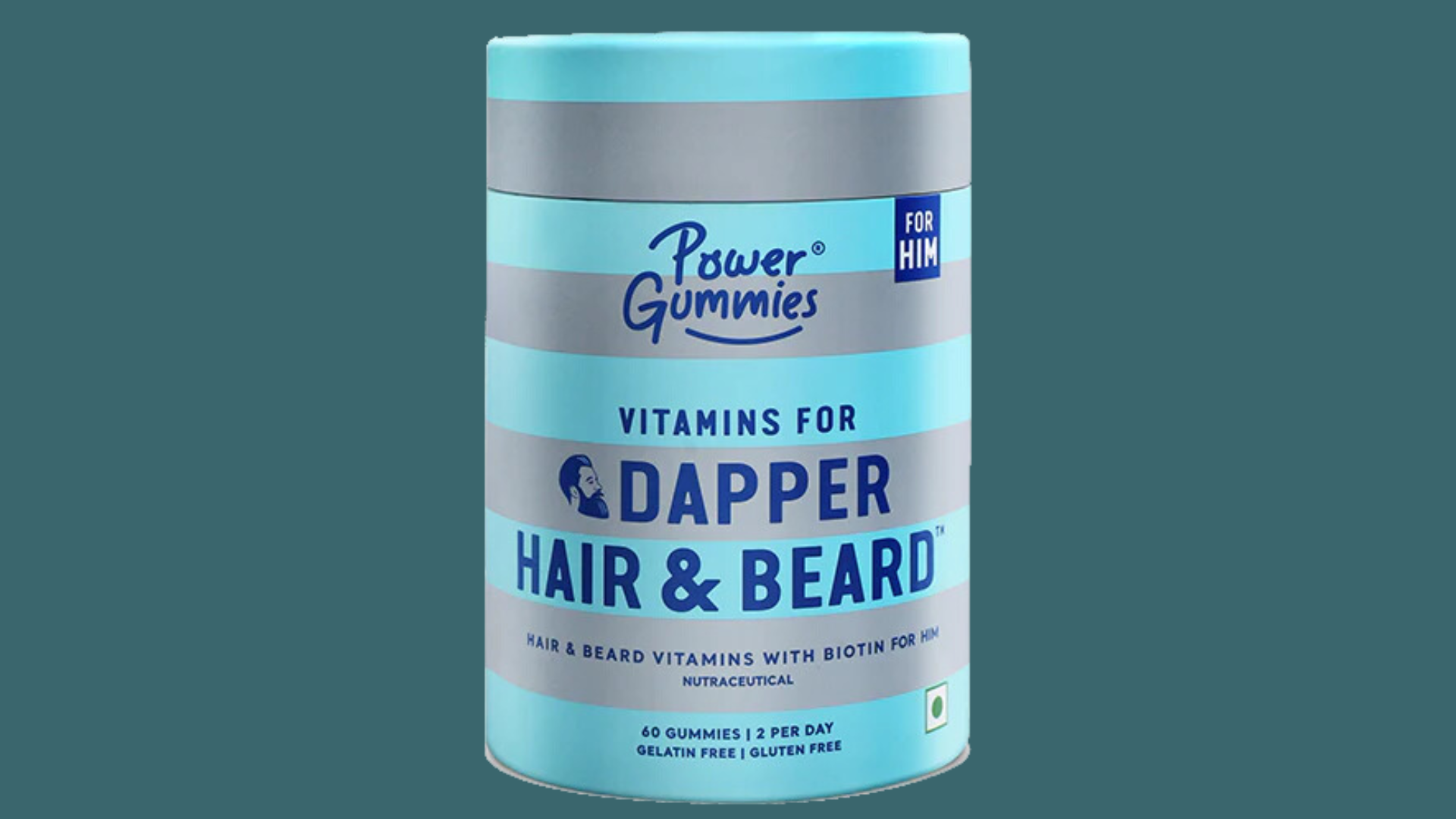 Upgrade Your Grooming Game With Power Gummies' Dapper Hair & Beard ...