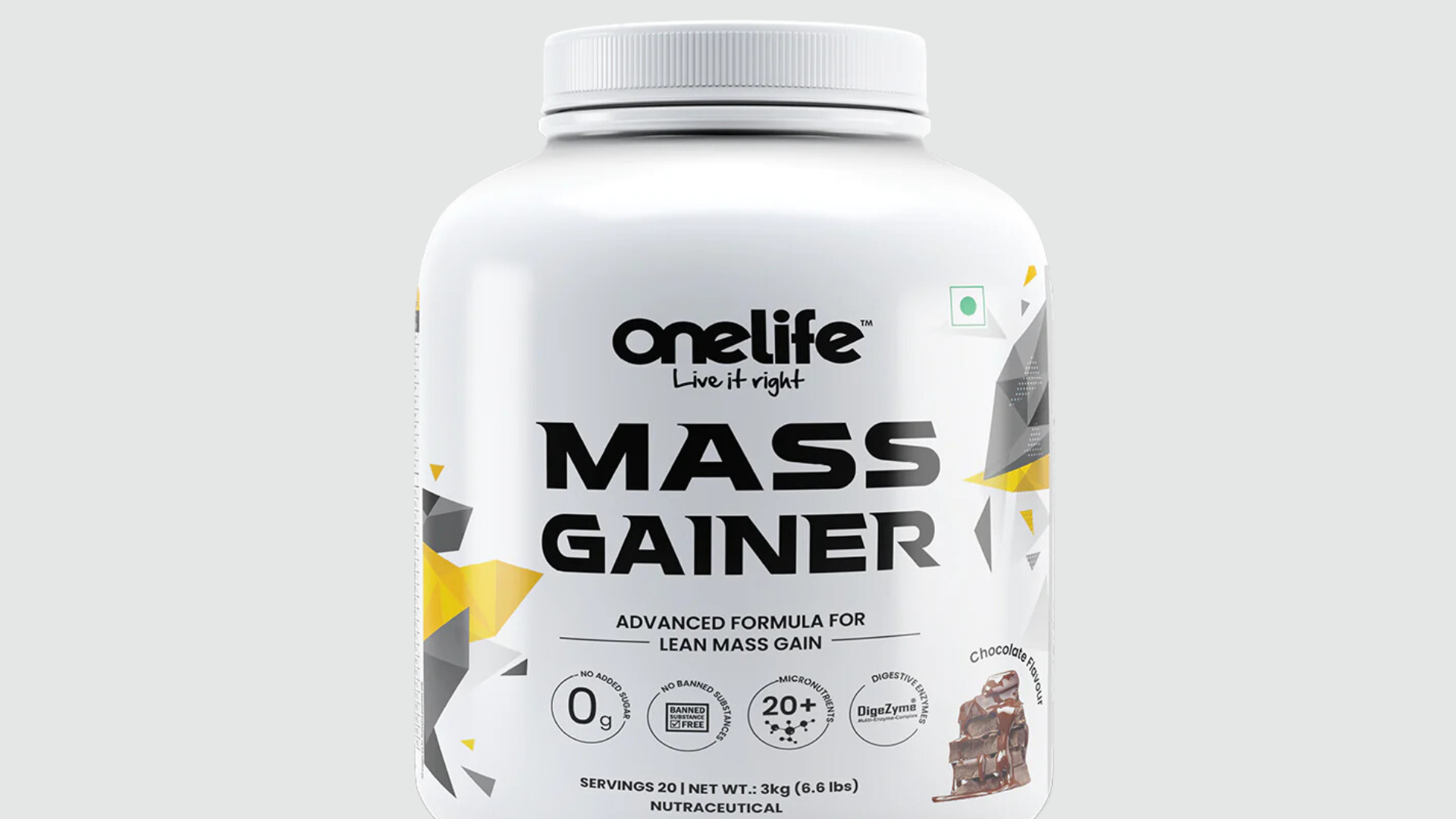 Are You A Hard Gainer? Try This Gluten-free Mass Gainer From Onelife ...