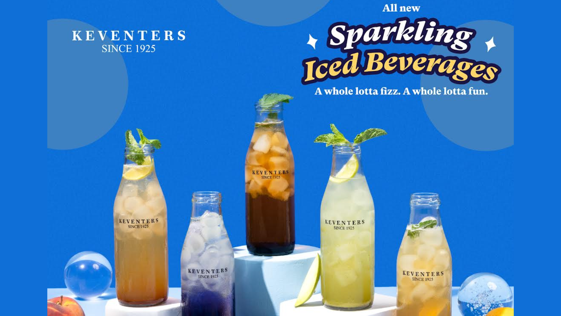 Keventers New Sparkling Iced Beverages Add A Refreshing Kick To Your ...