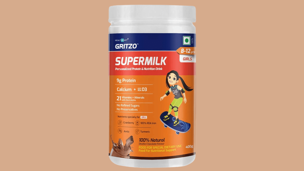 Give your daughter a healthy start with Gritzo SuperMilk Protein ...