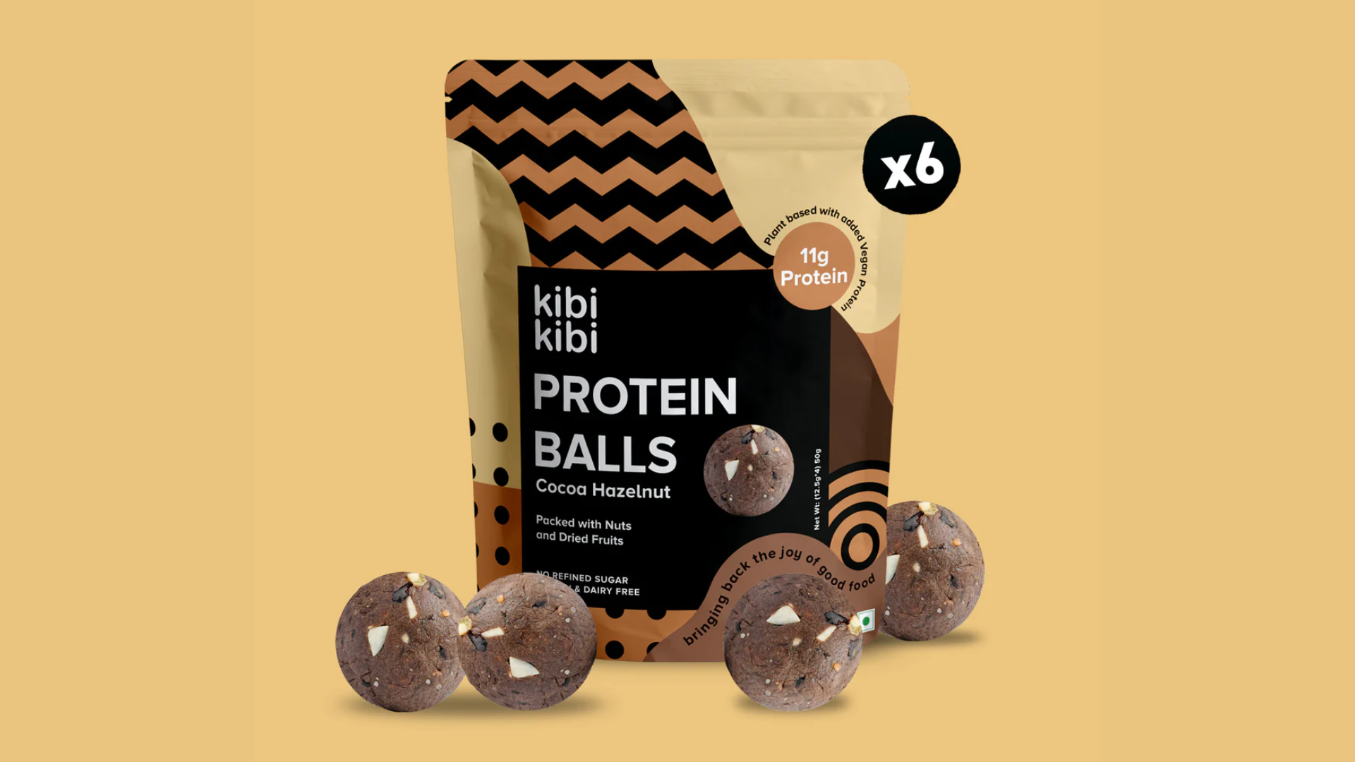 Kibi Kibi Cocoa Hazelnut Protein Balls: The Ideal Snack For Busy Professionals On Monday - Snackfax