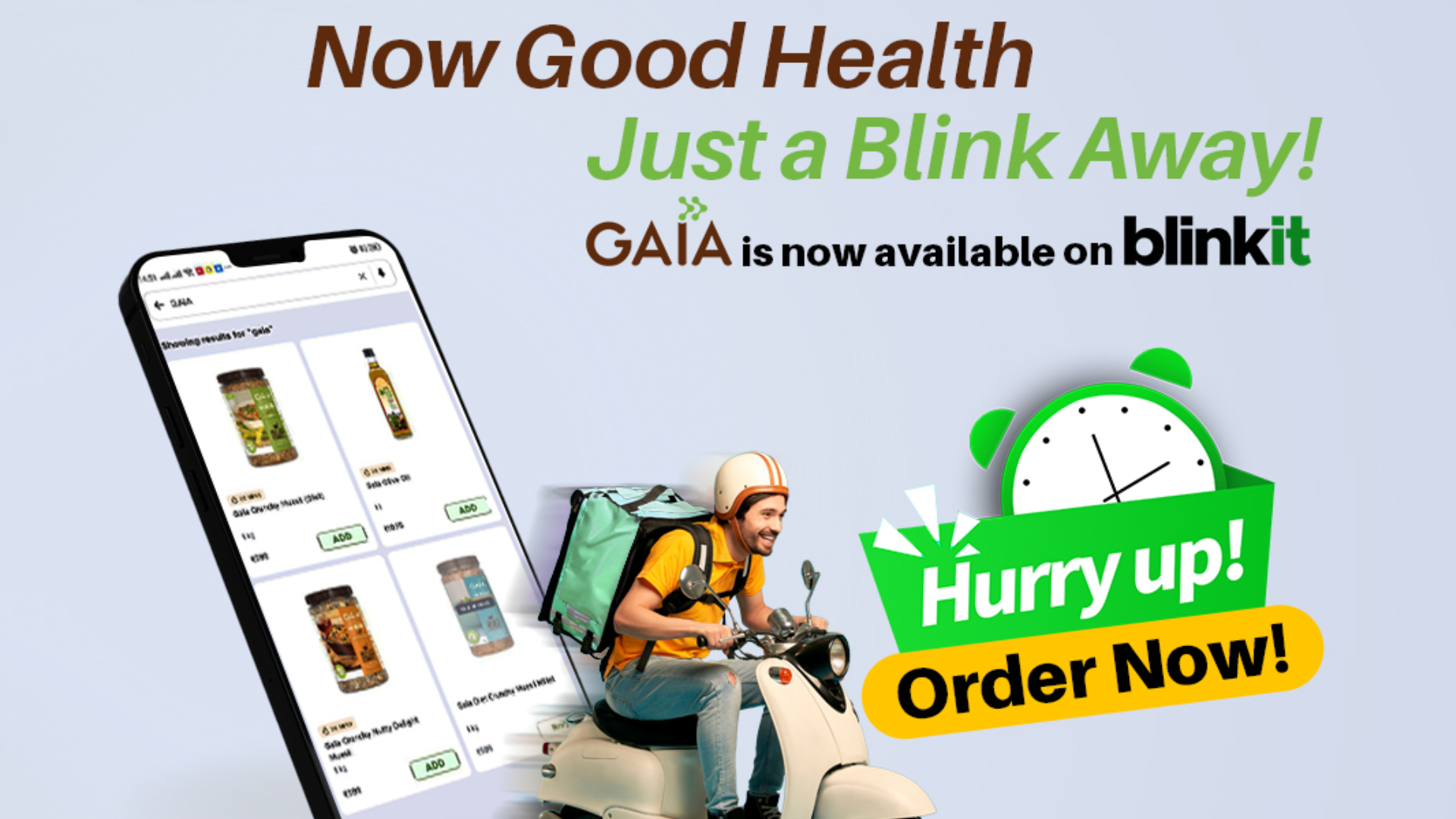 Gaia Partners With Blinkit For Swift And Effortless Product Delivery ...