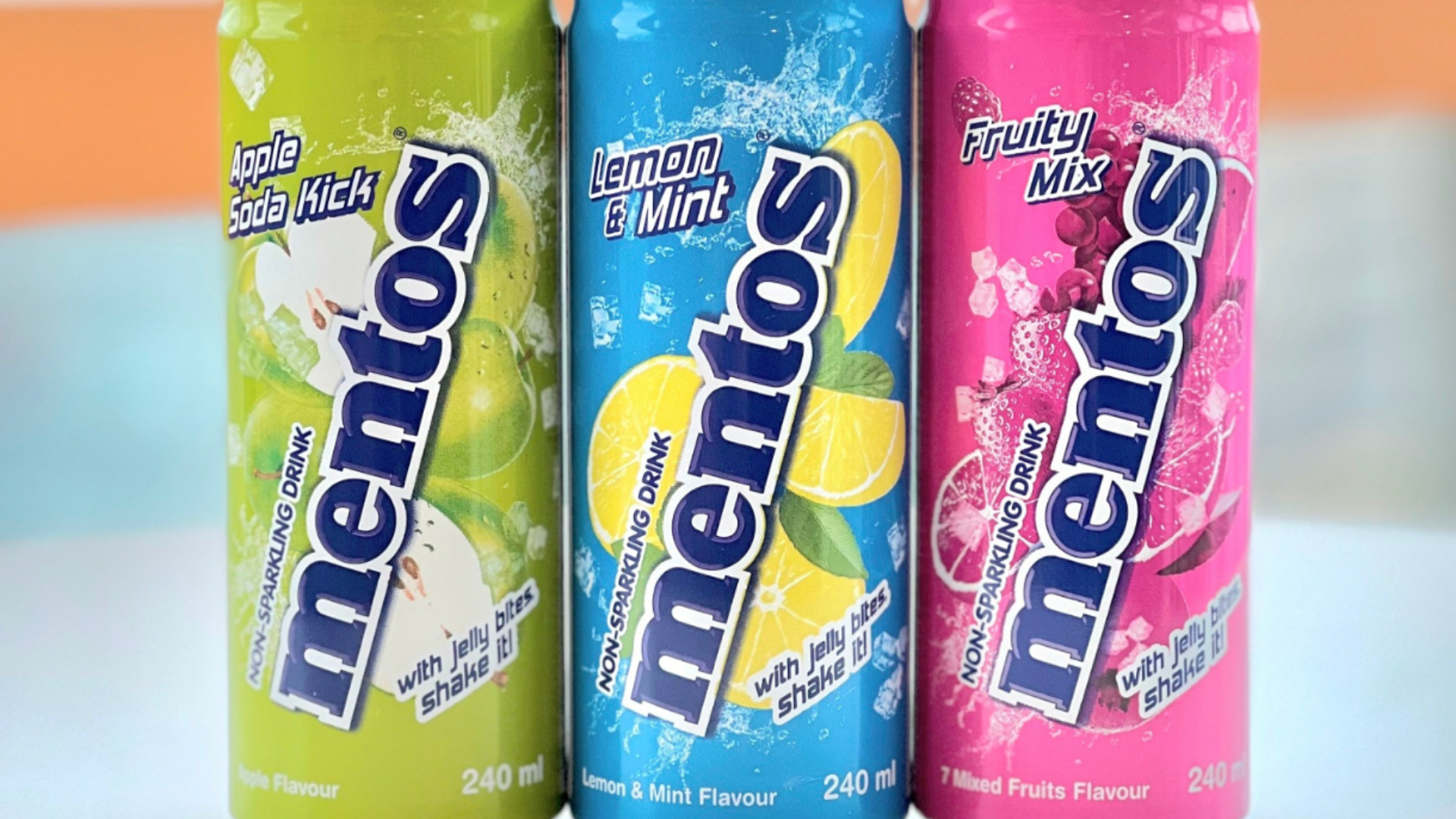 Mentos Ventures Into The Soft Drinks Market With Innovative Jelly ...