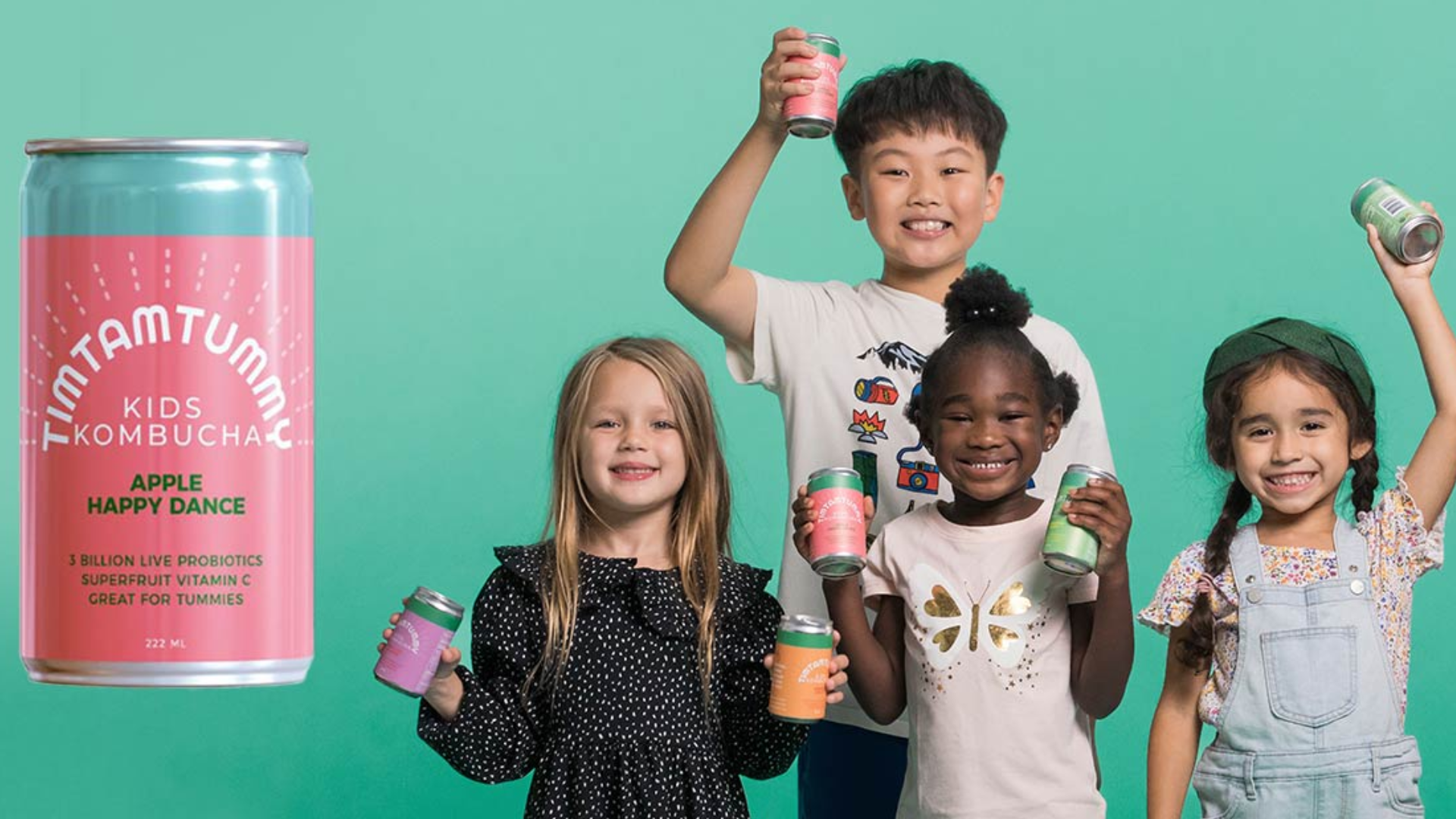 Tim Tam Tummy Launches World's First Probiotic Kombucha Drinks For Kids ...