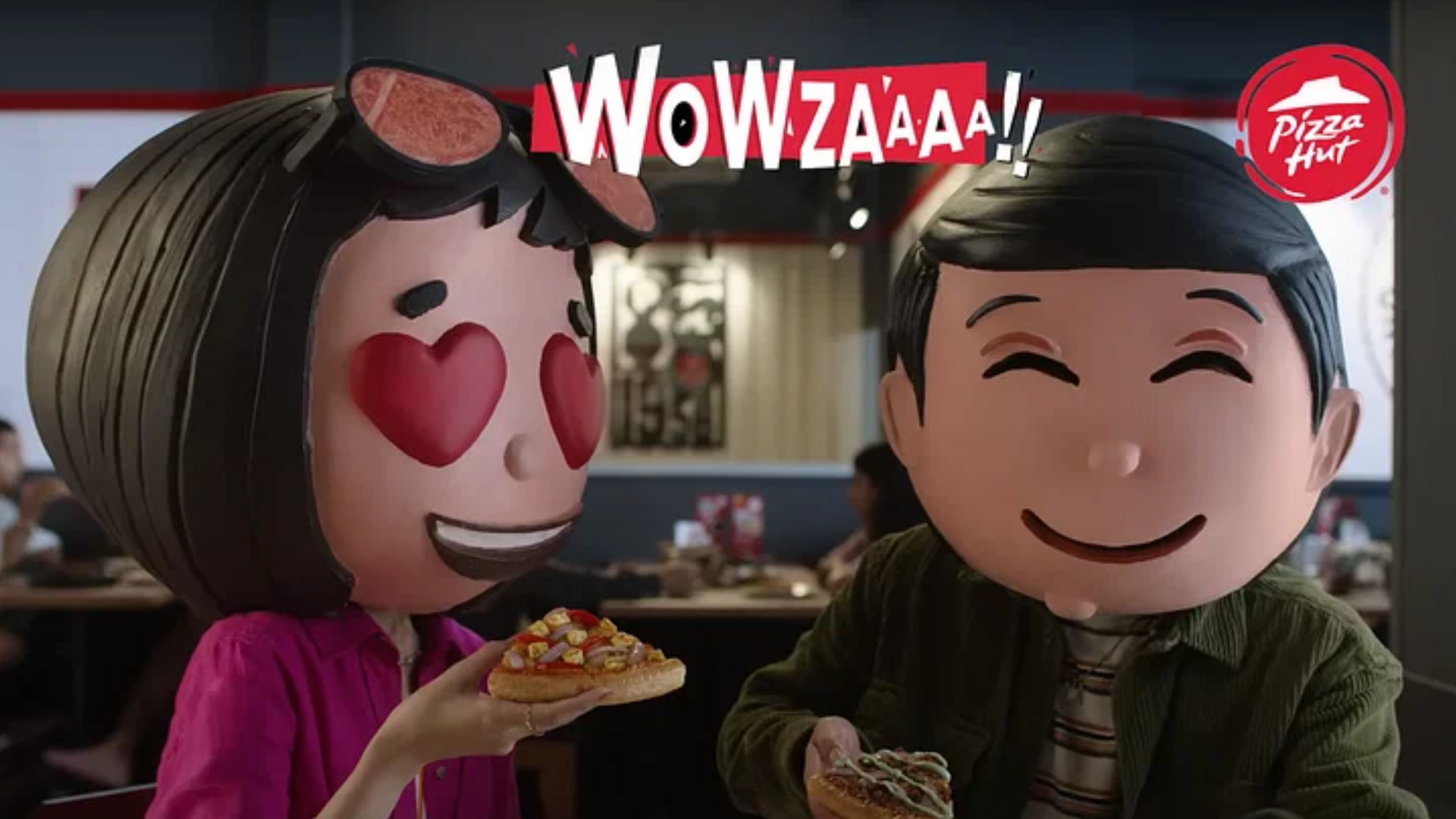 Pizza Hut's Innovative Emoji Avatar Film Showcases Diverse Pizza Range ...