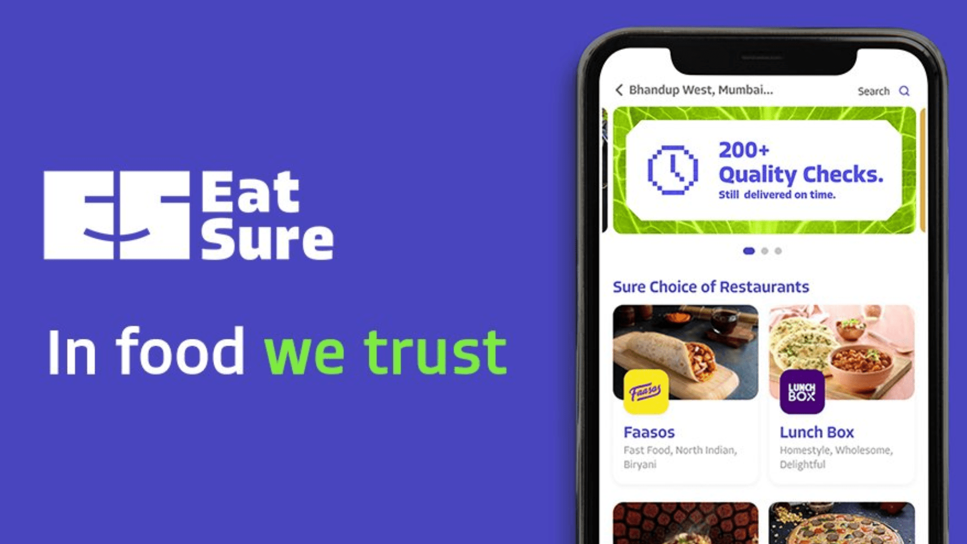 EatSure Partners With IRCTC To Offer Food Delivery At 100+ Railway ...