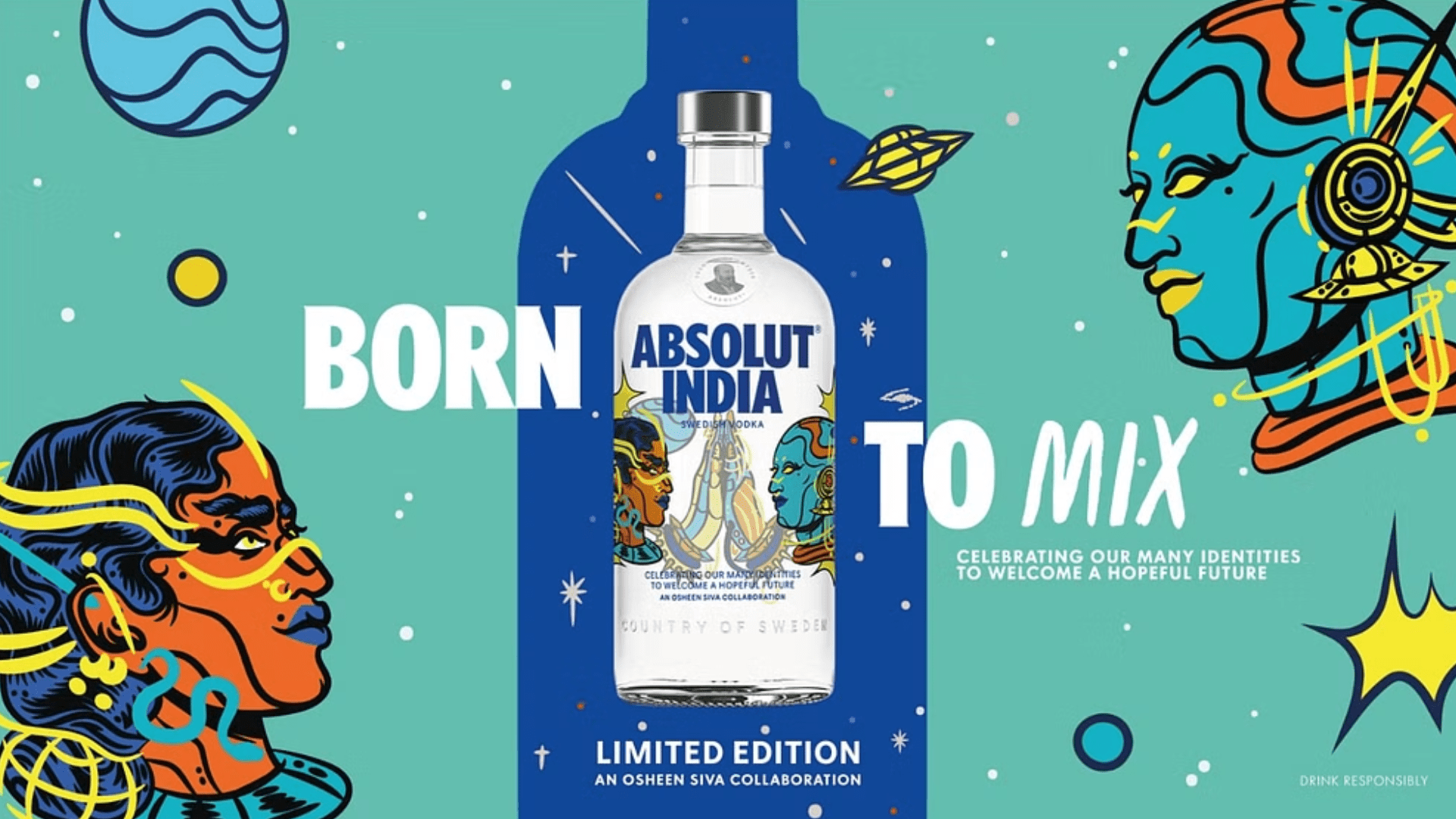 Absolut Teams Up With Artist Osheen Siva To Honor Diversity With ...