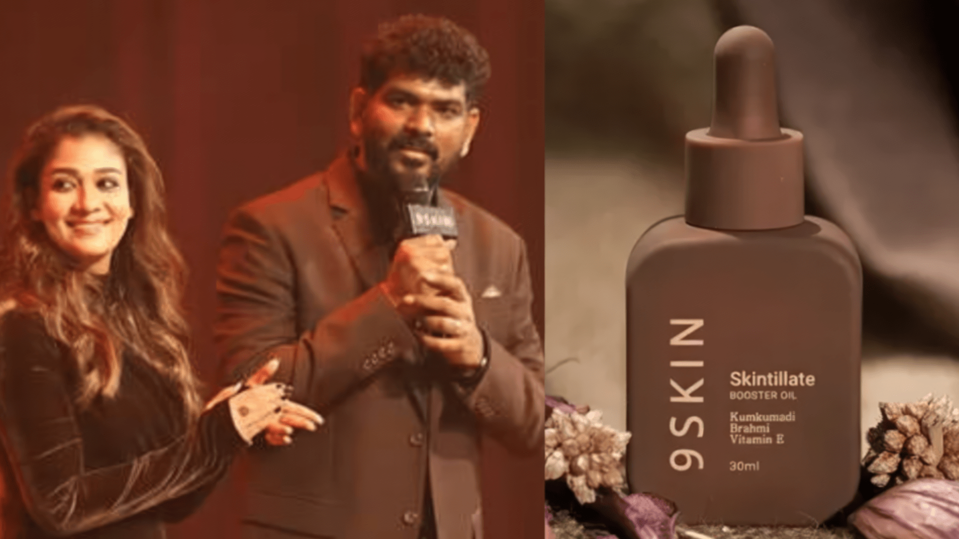 Actor Nayanthara And Director Vignesh Shivan Launch New Skincare Brand ...