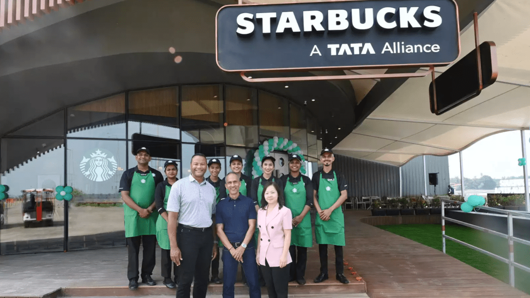 Tata Starbucks Opens Its First Island Store In Alibaug, Unveiling A Unique Coffee Experience ...