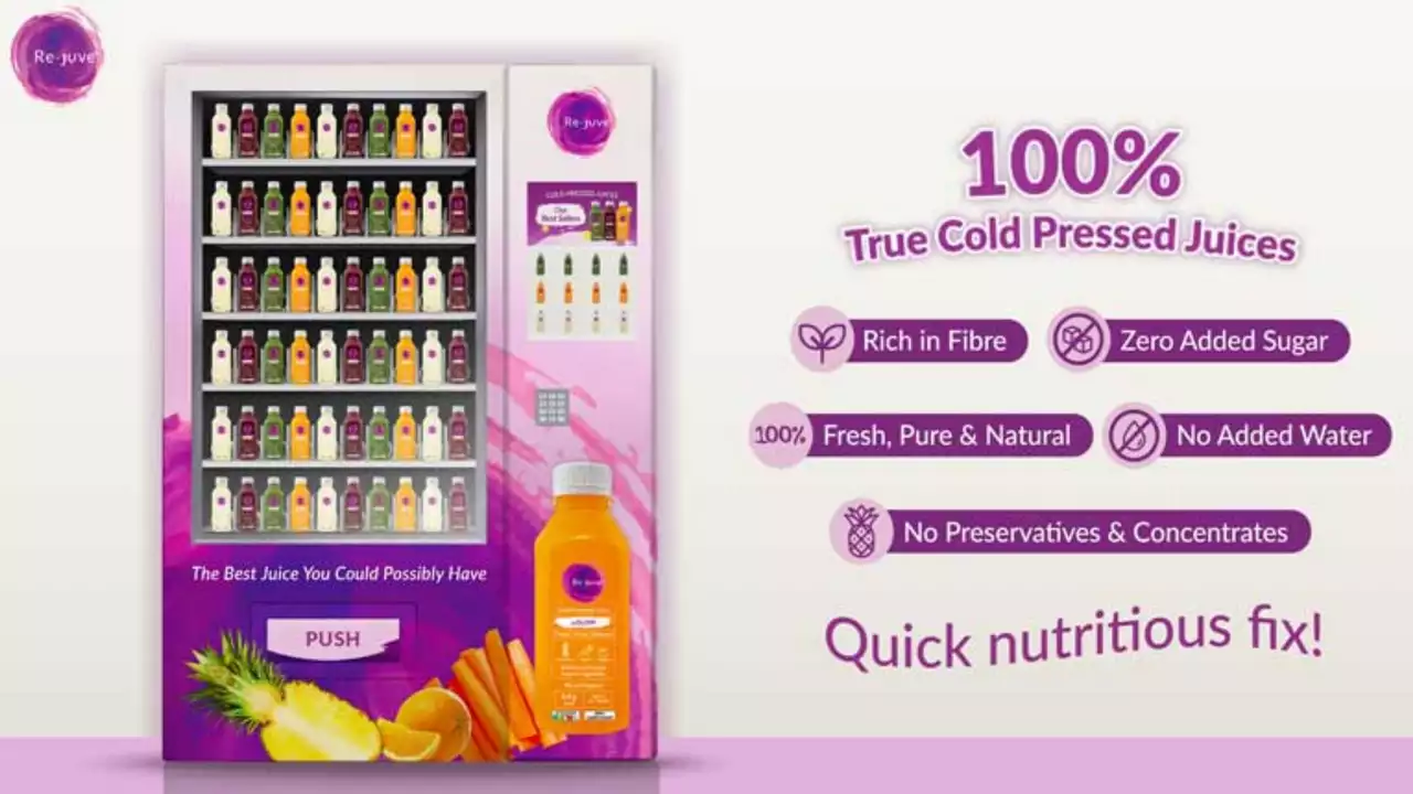 Re.juve Launches Singapore's First Authentic Cold-pressed Juice Vending ...