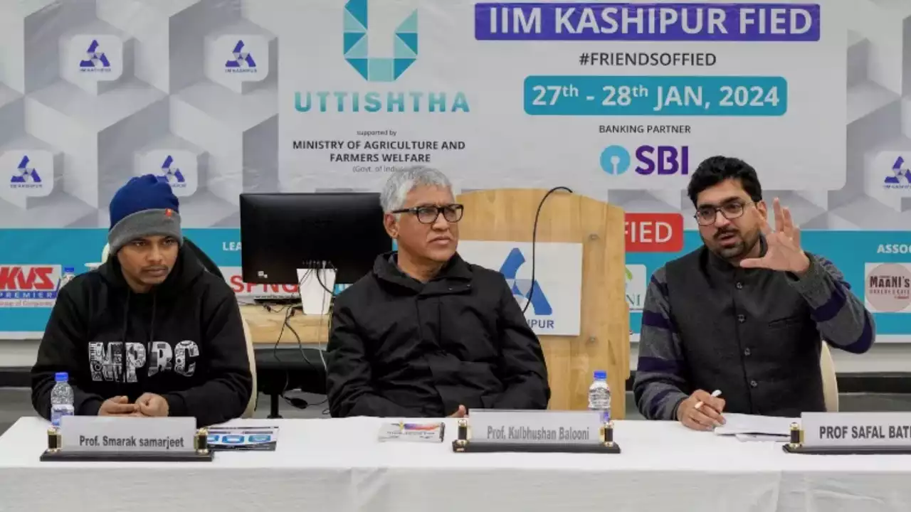 Uttishtha 2024 Wraps Up: IIM Kashipur's FIED Propels Agri-startups With INR 14.6 Crores - Snackfax