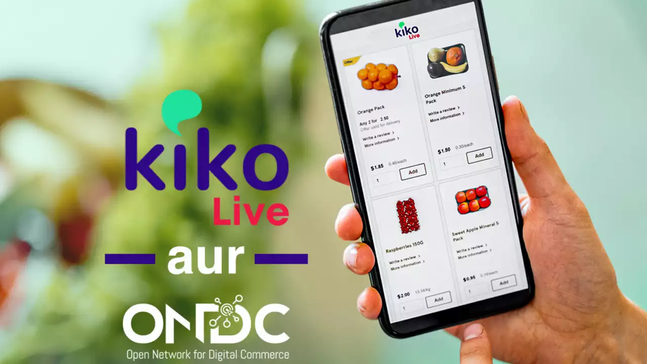 SaaS Platform Kiko Live Joins ONDC, Targets Activation Of 50,000 ...