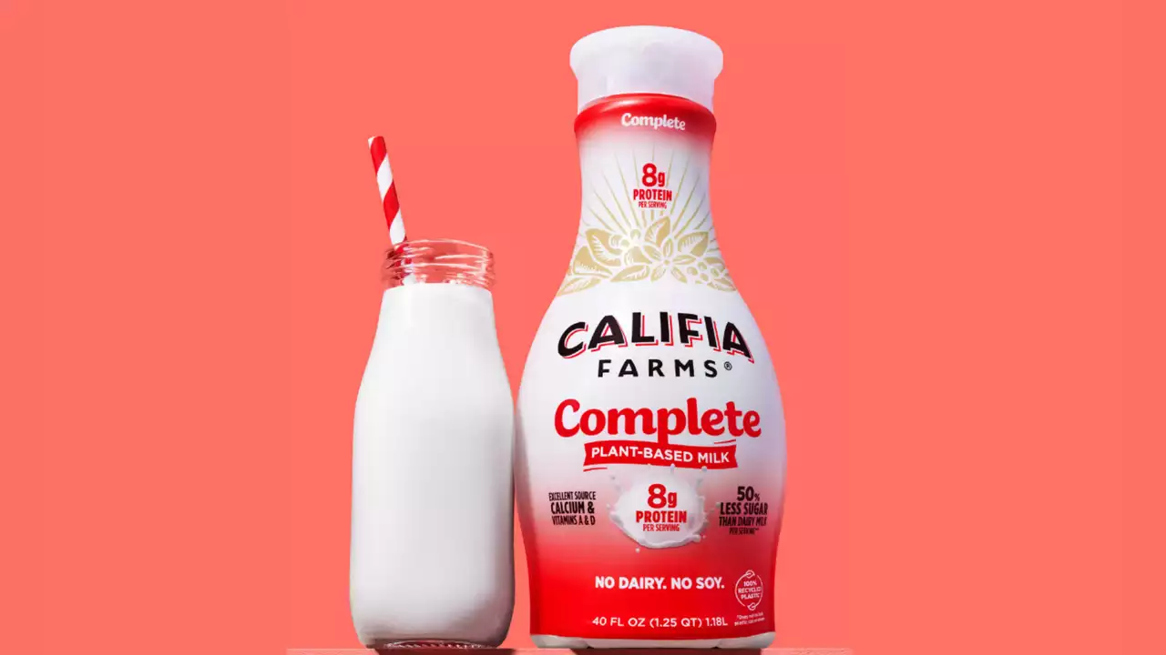 Califia Farms Launches Plant-based Milk Matching Dairy Nutrition Levels ...