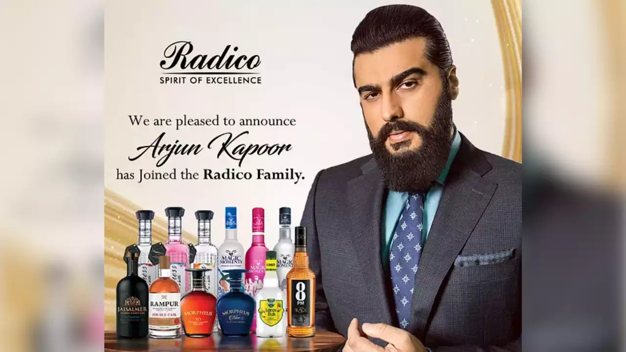 Radico Khaitan Announces Bollywood Actor Arjun Kapoor As Brand ...