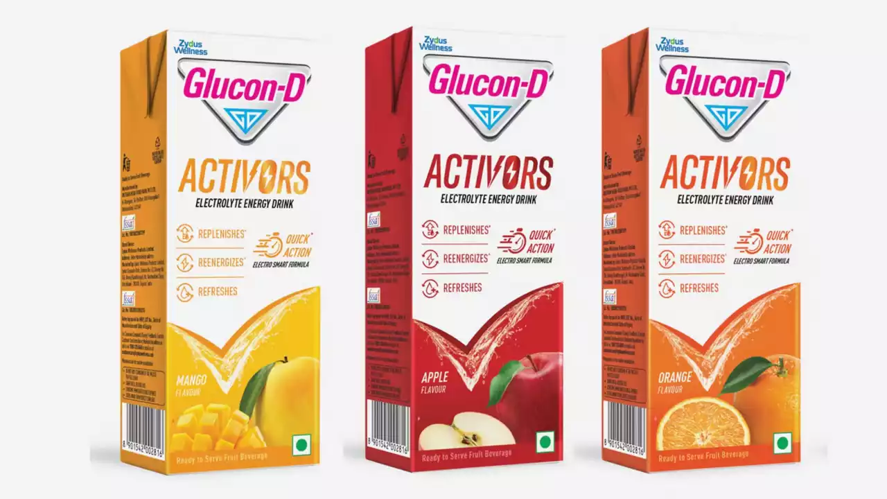 Zydus Wellness Enters RTD Market With Glucon-D Activors Pilot Launch ...