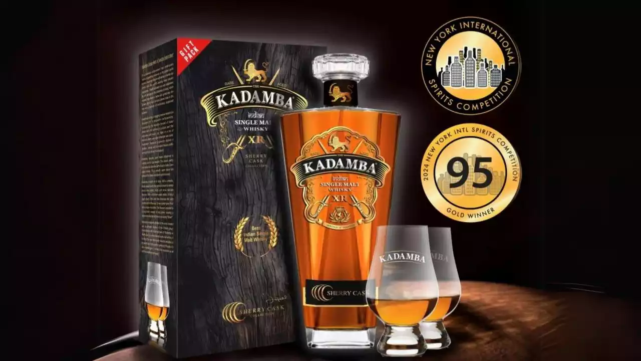 Kadamba Single-Malt Whisky Wins Gold Medal At New York International ...