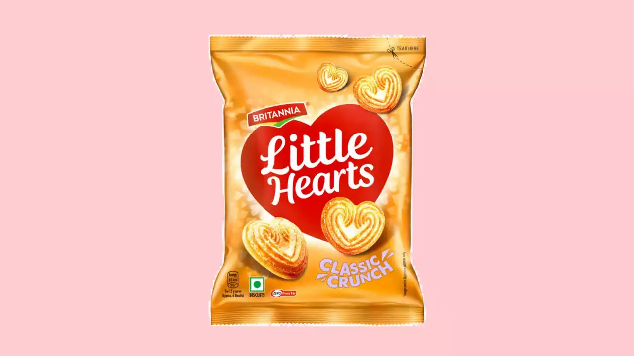 Britannia Unveils Fresh Look For Little Hearts Biscuits, Celebrating ...