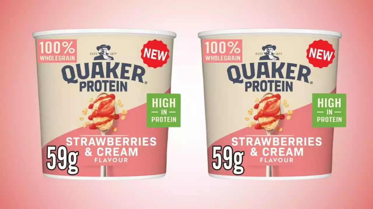 PepsiCo's Quaker Expands Protein Oats Range With New Strawberries ...