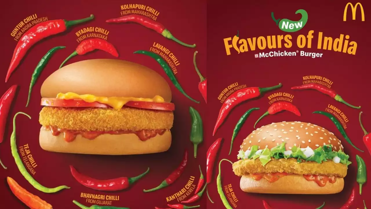 McDonald's India Adds Fiery Twist To Classics With New 'Flavours Of ...