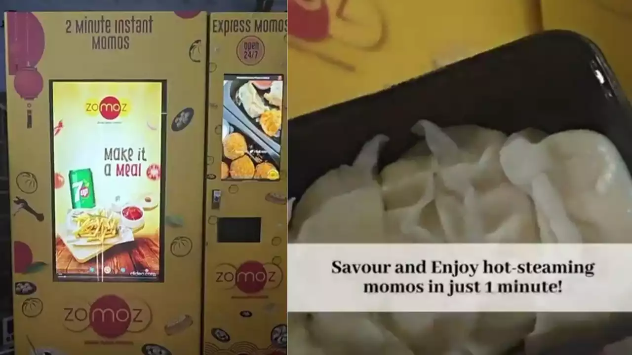 Zomoz Launches India's First Momo Vending Machine, Delivering Fresh ...