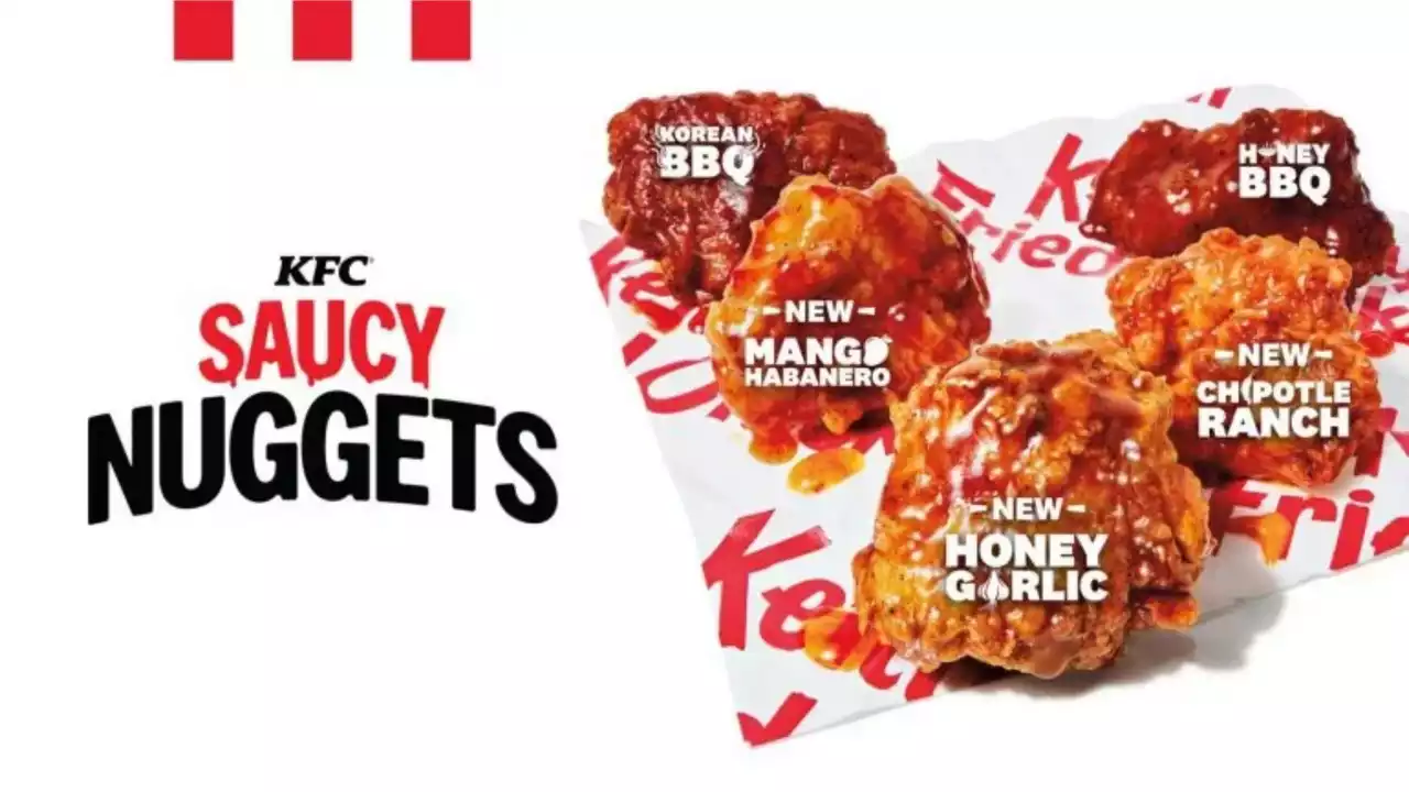 KFC Expands Saucy Nuggets Lineup With New Flavours Across The US - Snackfax