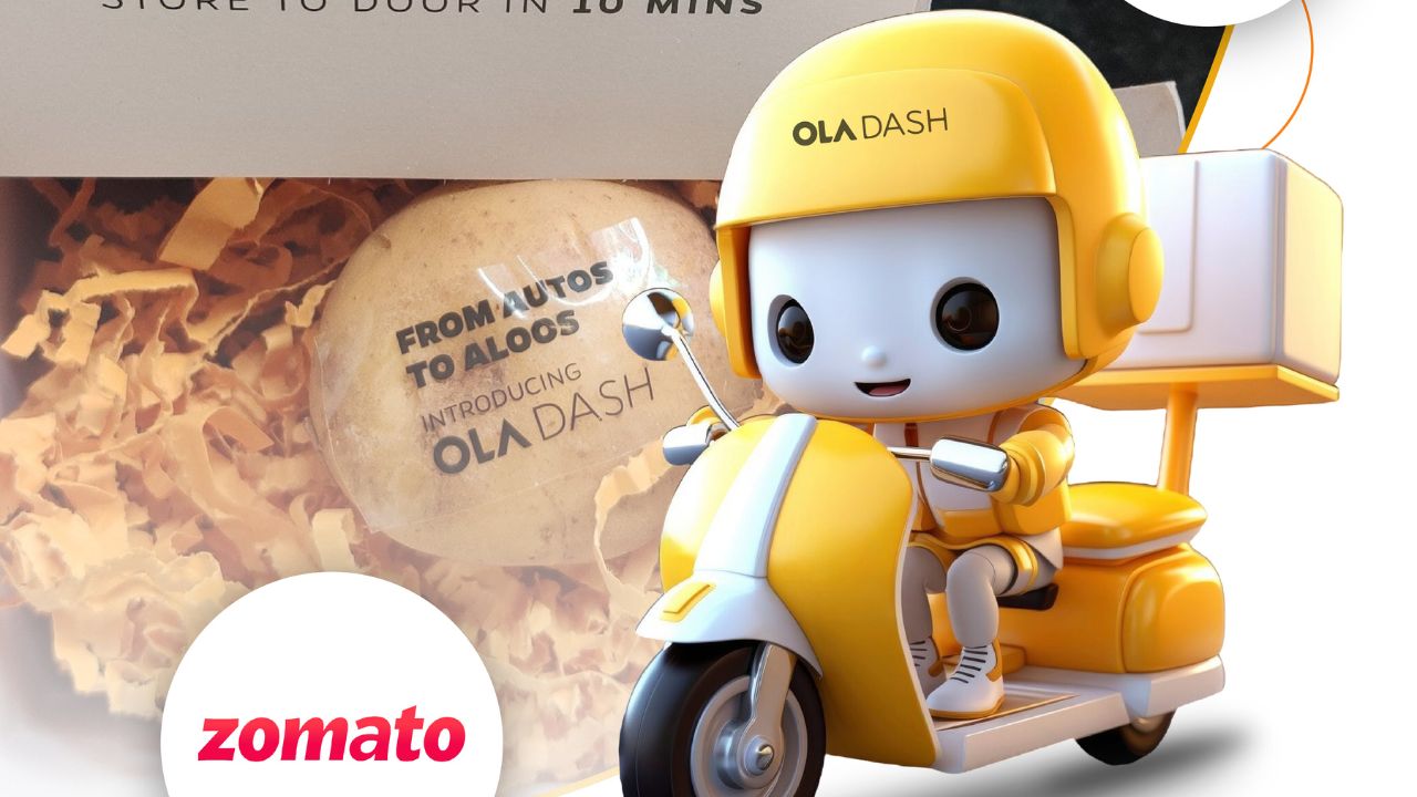 Ola Dash Enters The 10-Minute Food DeliveryRace, Competing With Zomato ...