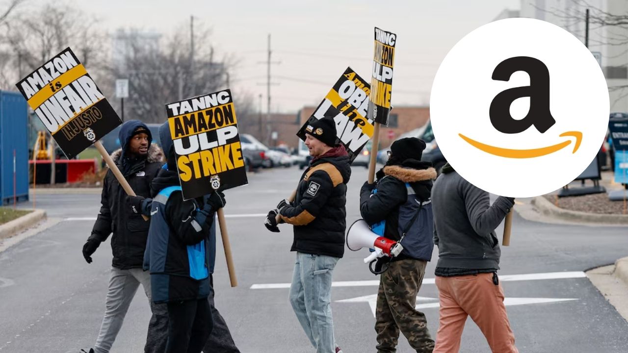 Amazon Faces Historic Strike As Workers Walk Off Amid Contract Dispute ...