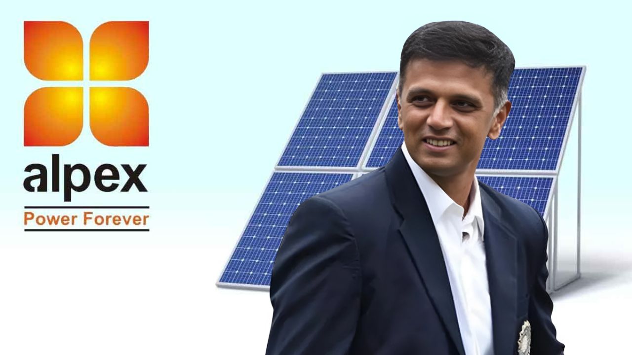 Alpex Solar Partners With Cricket Legend Rahul Dravid To Promote Solar ...