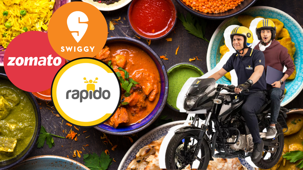 Rapido Gears Up For Food Delivery War: Plans To Take On Swiggy & Zomato ...