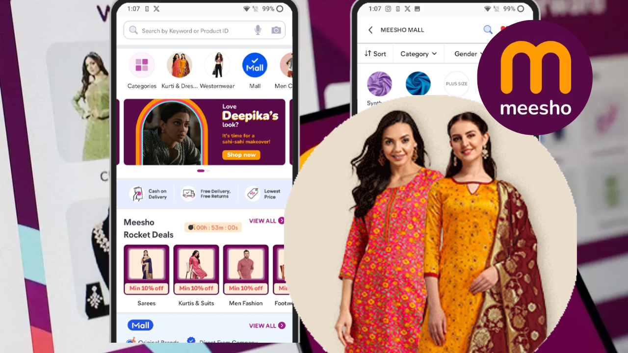 Meesho Tops Downloads Despite 32% Search Drop, As India’s Women’s Wear ...