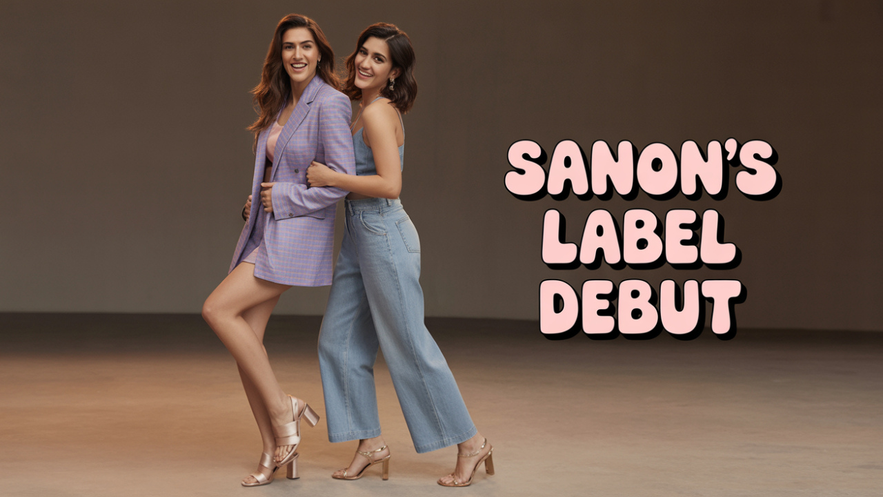 Kriti Sanon Backs Sister Nupur’s Label Nobo With Chic Modeling Debut ...