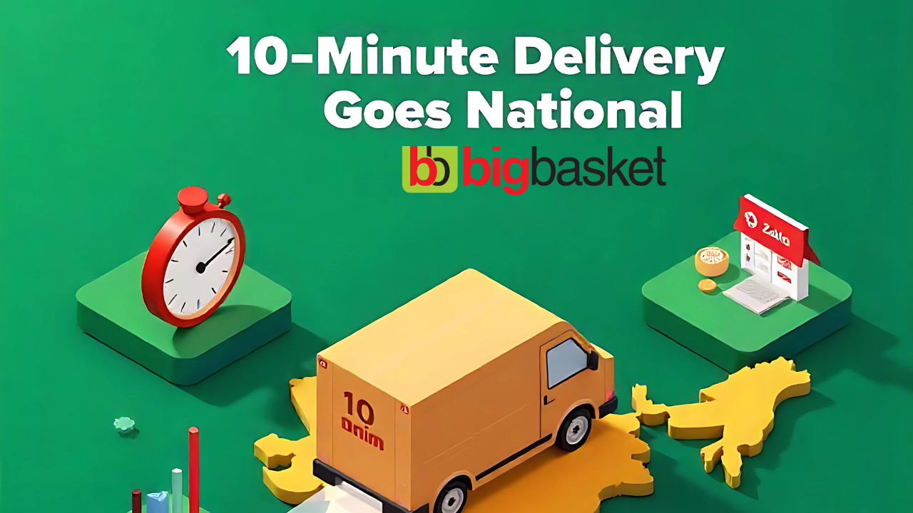 BigBasket Plots Nationwide 10-Minute Food Delivery Rollout, Sets Sights ...