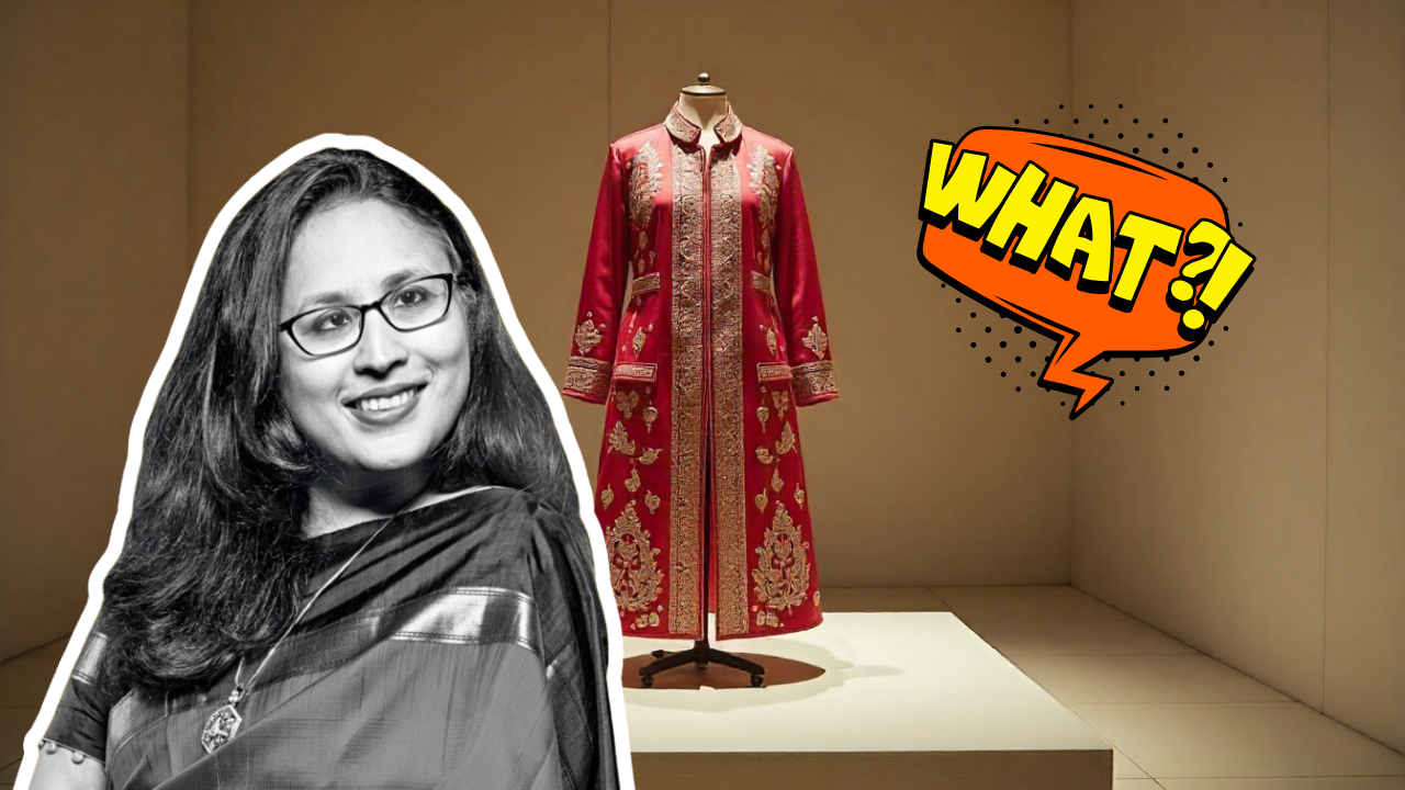 Radhika Gupta Slams Dior For ₹1.7 Crore Coat Featuring Lucknowi Mukaish ...