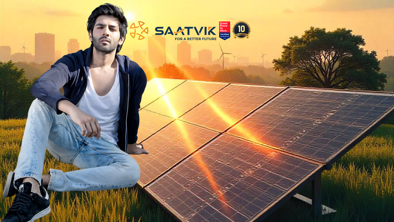 Saatvik Green Energy Brings Kartik Aaryan Onboard As Brand Ambassador ...