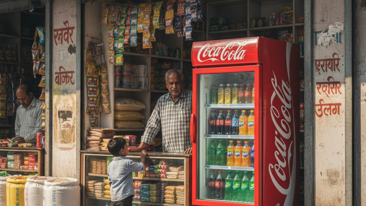 Coca-Cola India Boosts Delhi Kirana Stores With Coolers And Coke Buddy ...