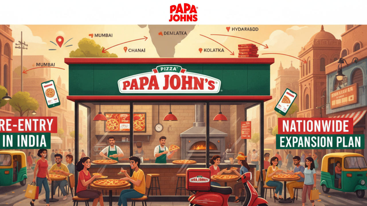 Papa Johns Re-Enters India With Bengaluru Launch, Plans Rapid ...